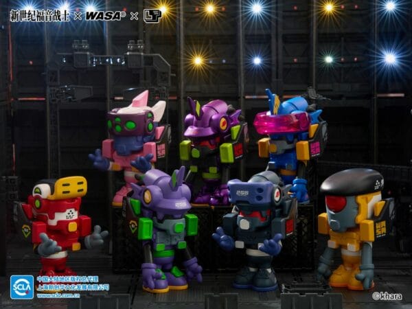 EVANGELION X Wasa X Lucky Toys WUS24004 EVA206 Series Blind 6 Styles ...