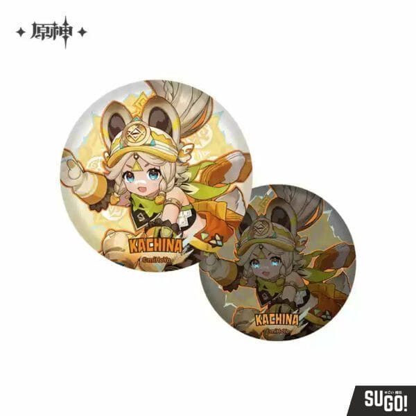Genshin Impact Natlan Character Badge - Kachina - Sugo Toys | Action ...