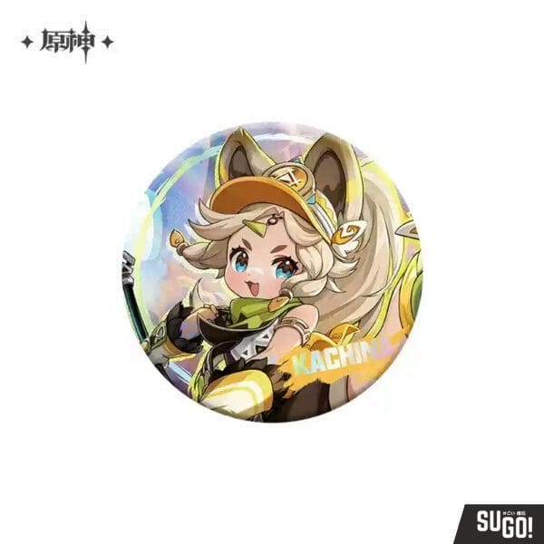 Genshin Impact Natlan Character Badge - Kachina - Sugo Toys | Action ...