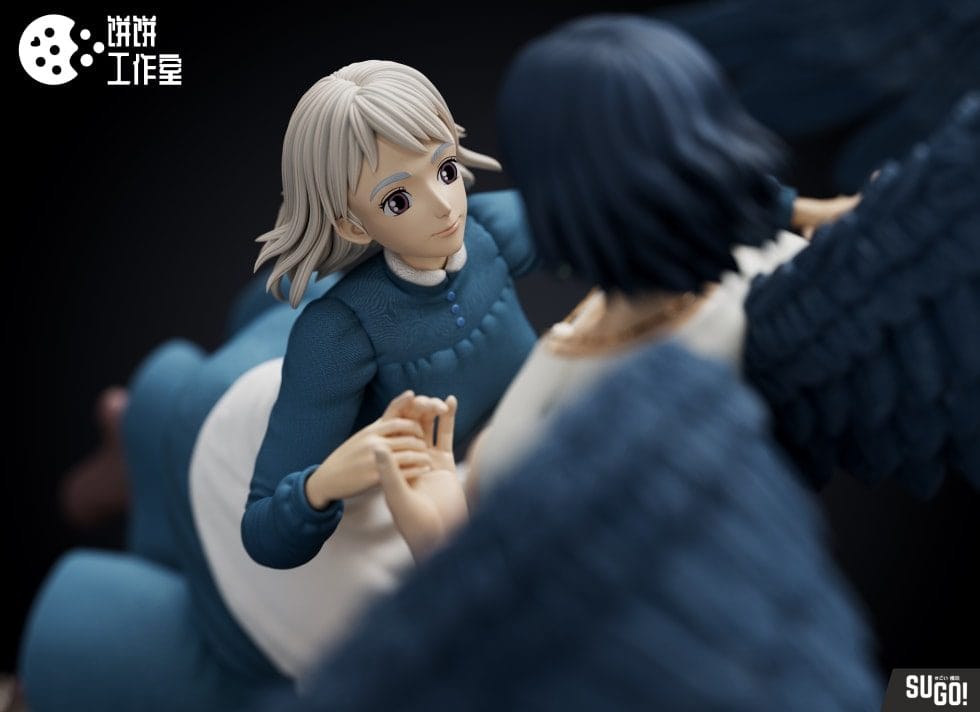 Mochi Mochi Studio x Studio Ghibli Howl And Sophie (Version) 1/6 GK Statue - Sugo Toys ...