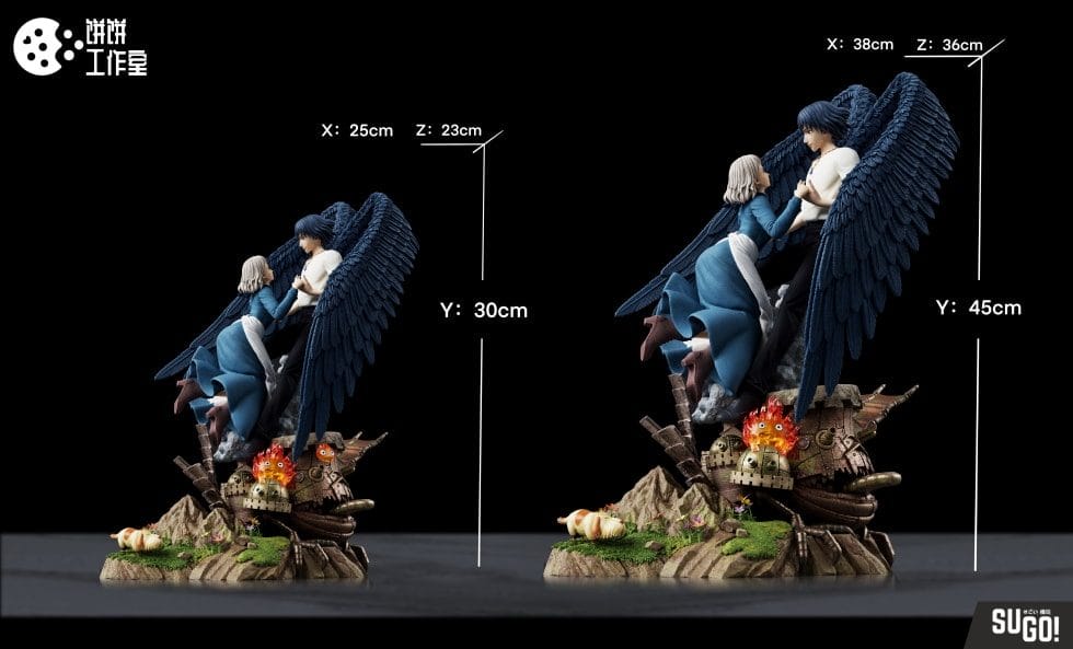 Mochi Mochi Studio x Studio Ghibli Howl And Sophie (Version) 1/6 GK Statue - Sugo Toys ...