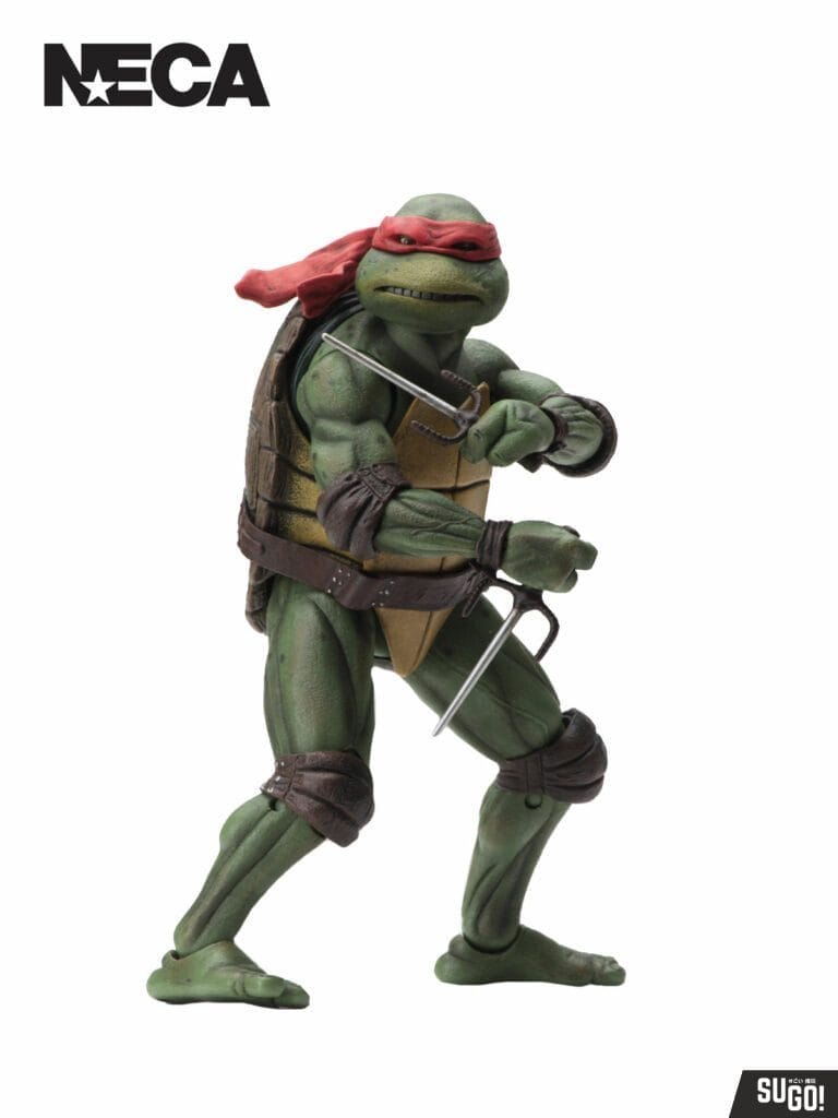 Neca TMNT 1990 Movie Raphael 7″ Action Figure - Sugo Toys | Australian ...