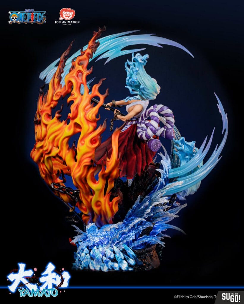 Toei Animation One Piece Yamato 'Opaque Flame' 66cm Licensed Statue - Sugo Toys | Australian ...