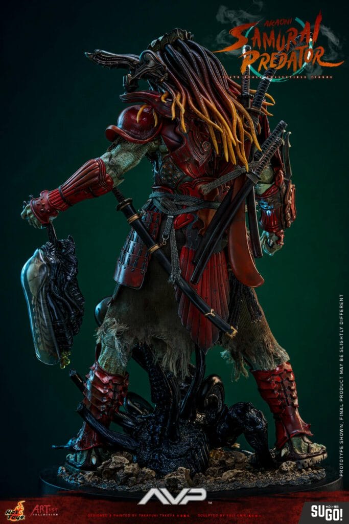 Hot Toys Alien vs. Predator Akaoni Samurai Predator (Special Ver ...