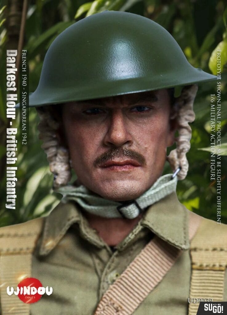 UJINDOU World War II British Infantry France 1940 Singapore 1942 UD9039 ...