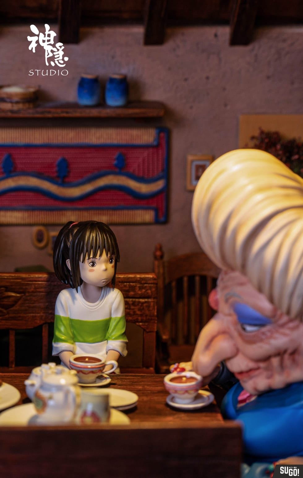 DIM Studio Ghibli Spirited Away Yubaba's Tea Party 30cm GK Statue - Sugo Toys | Action Figures ...