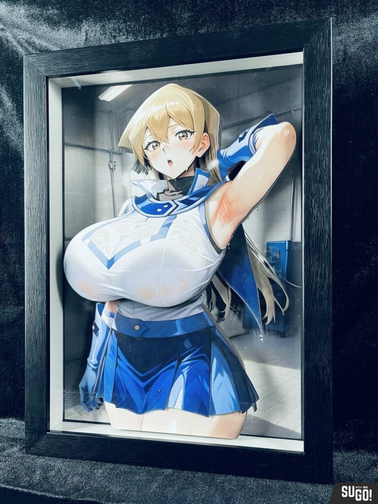 Dorobou Neko Studio [18+] Yu-Gi-Oh! Asuka Tenjoin 3D Artwork (46 x 34cm) - Sugo Toys ...