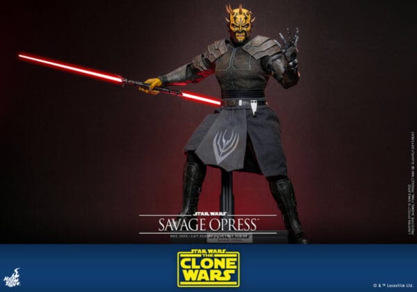 Hot Toys TMS136 Savage Opress Star Wars The Clone War 1/6 Scale Action ...
