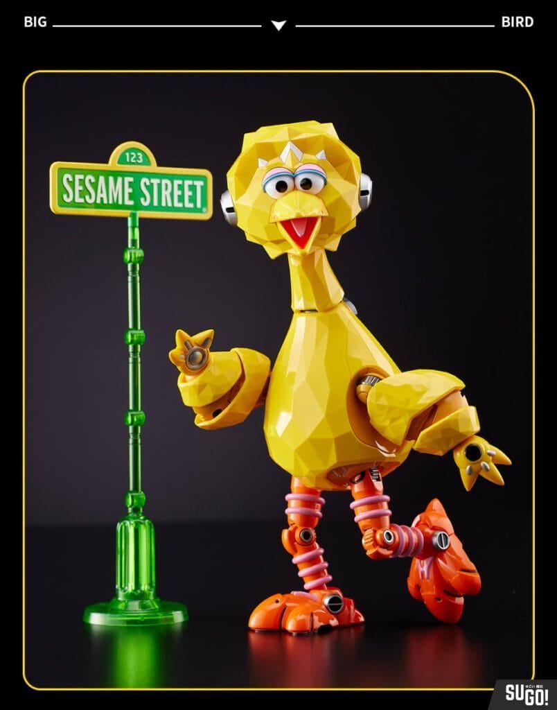 BLITZWAY Carbotix Sesame Street Big Bird Action Figure - Sugo Toys ...