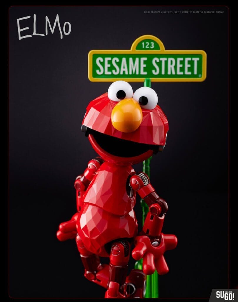 BLITZWAY Carbotix Sesame Street Elmo Action Figure - Sugo Toys ...