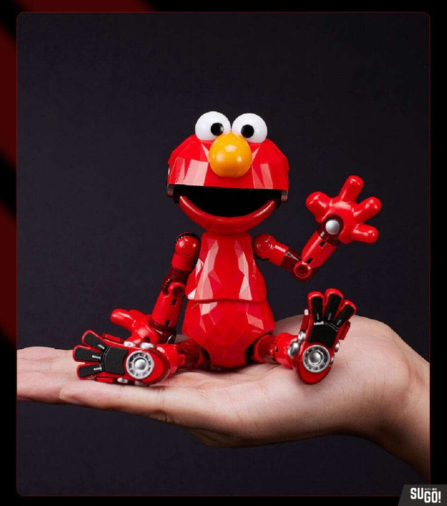 BLITZWAY Carbotix Sesame Street Elmo Action Figure - Sugo Toys ...