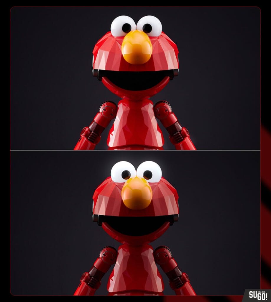 BLITZWAY Carbotix Sesame Street Elmo Action Figure - Sugo Toys ...