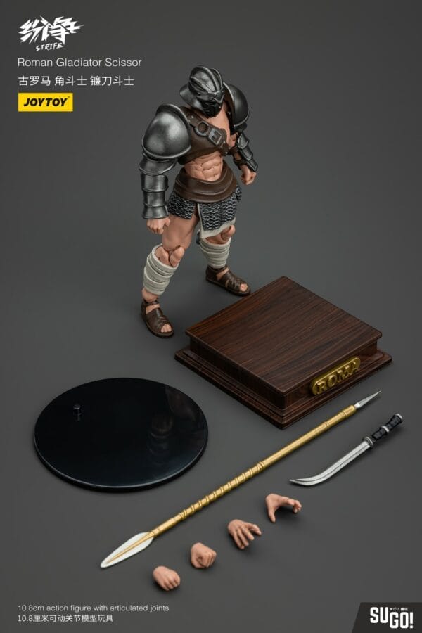 Joy Toy JT00515 Strife Roman Gladiator Scissor 1/18 Action Figure ...