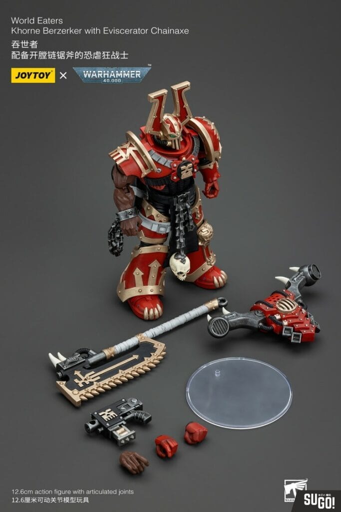 Joy Toy JT00553 Warhammer 40K World Eaters Khorne Berzerker With ...