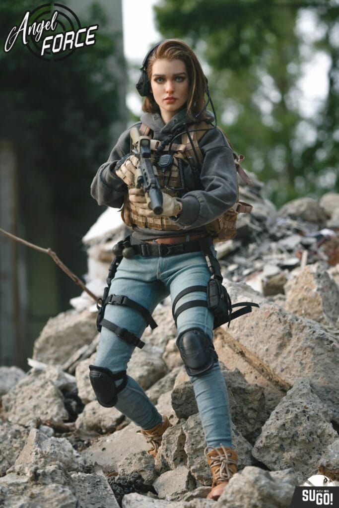 Infinity Studio Angel Force Mia Full Silicone 1/3 Scale Action Figure ...