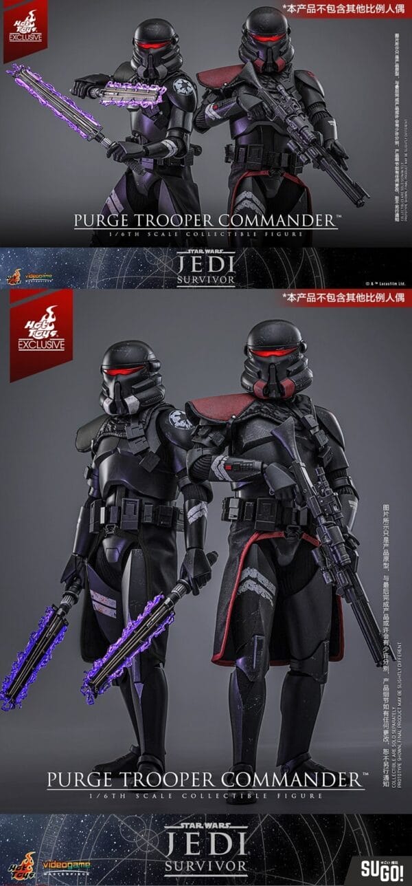 Hot Toys Star Wars Jedi: Survivor Purge Trooper Commander VGM67 1/6 ...