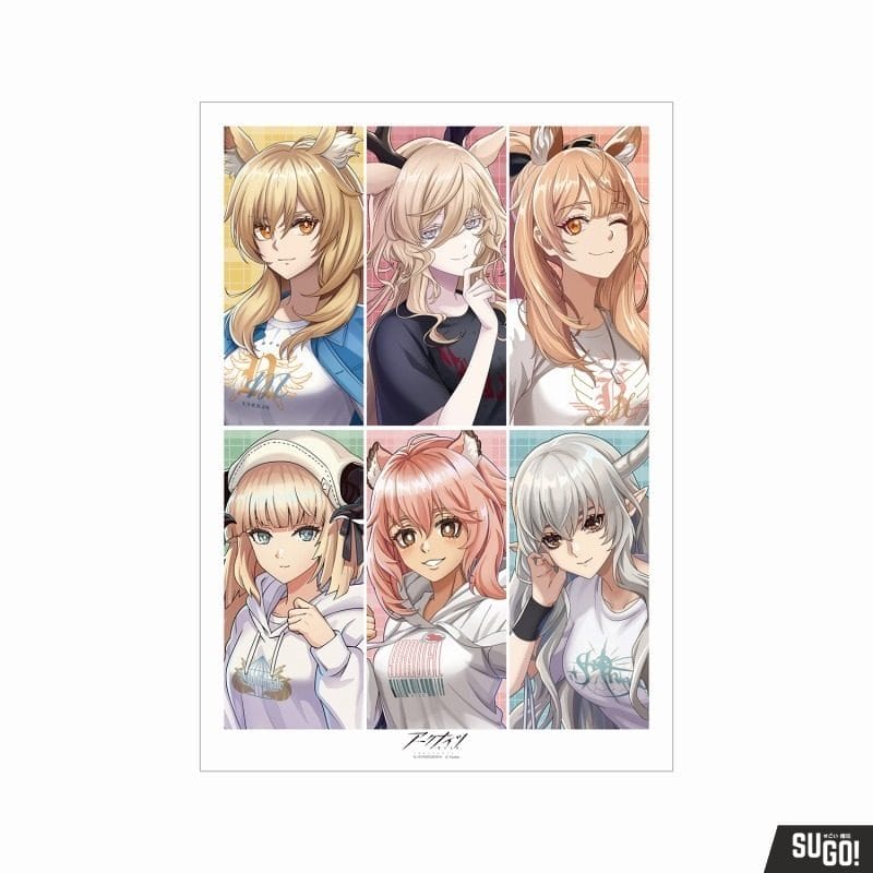 Arknights Group Shopping Ver. A3 Matte Poster Ver.B Goods - Sugo Toys ...