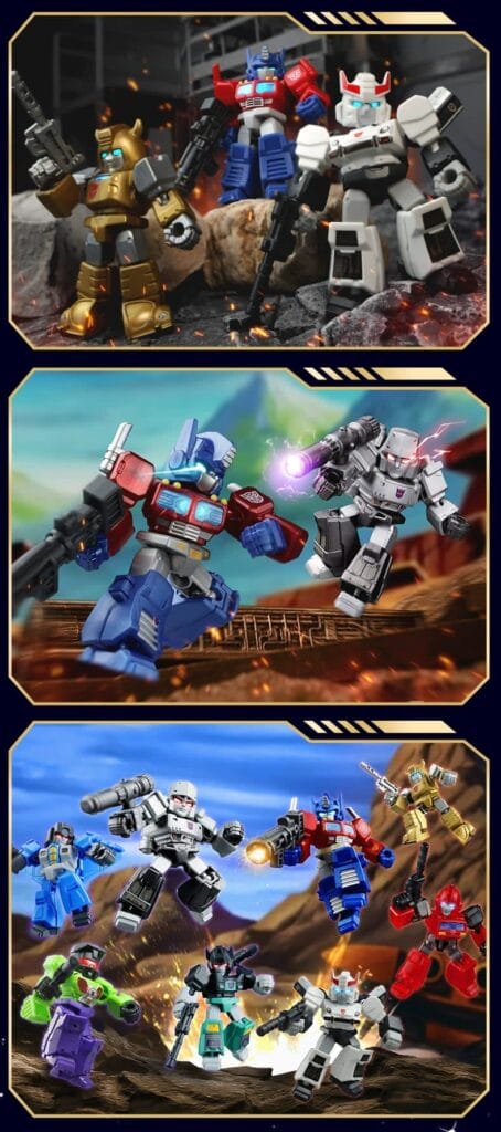 Bloks Transformers Optimus Prime Megatron Interactive Vehicle Blocks ...