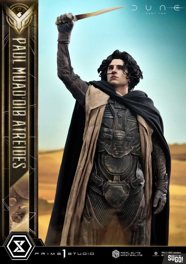 Prime 1 Studio Dune: Part Two Muad'Dib Paul Atreides Real Elite ...