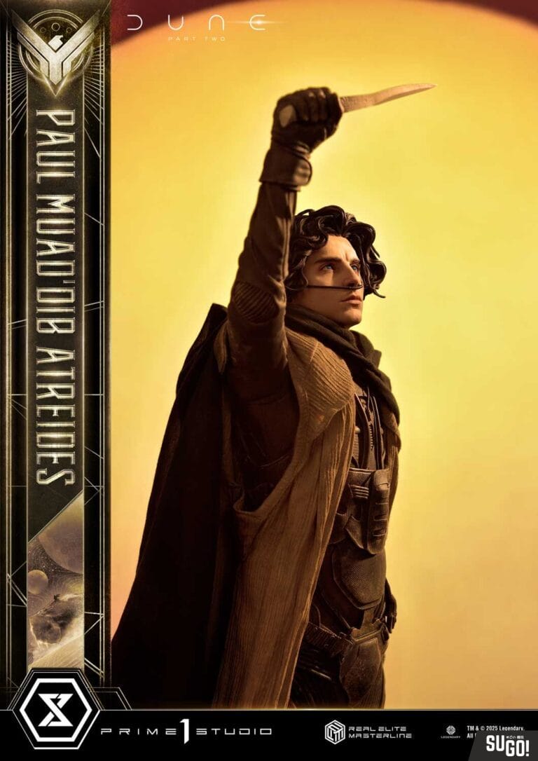 Prime 1 Studio Dune: Part Two Muad'Dib Paul Atreides Real Elite ...
