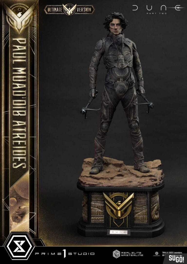 Prime 1 Studio Dune: Part Two Muad'Dib Paul Atreides Real Elite ...