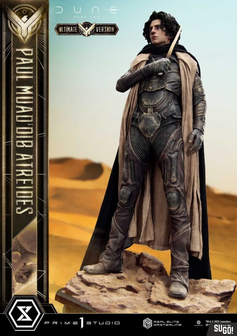 Prime 1 Studio Dune: Part Two Muad'Dib Paul Atreides Real Elite ...