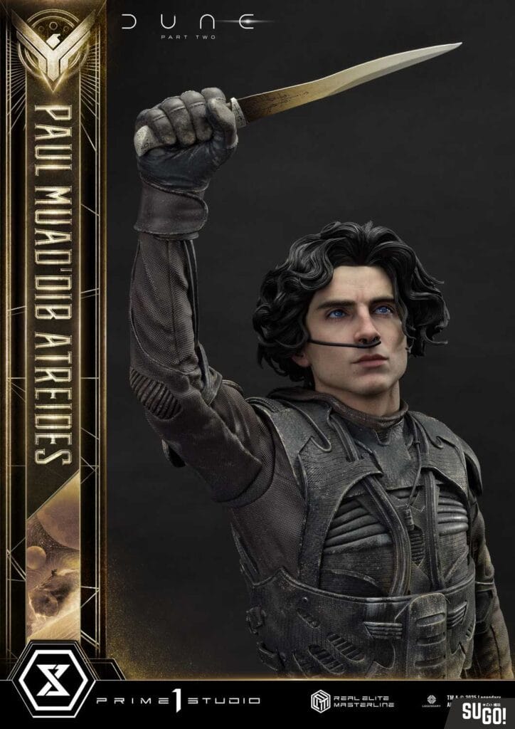 Prime 1 Studio Dune: Part Two Muad'Dib Paul Atreides Real Elite ...