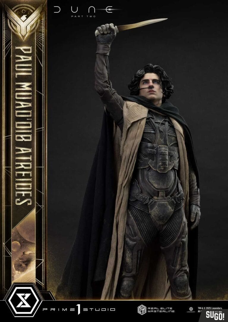 Prime 1 Studio Dune: Part Two Muad'Dib Paul Atreides Real Elite ...
