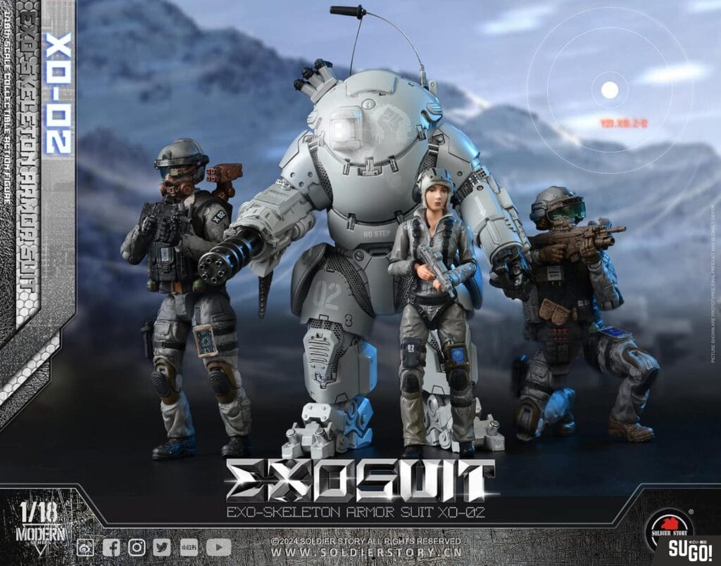 SoldierStory Soldier Story Exosuit Exoskeleton Armor Suit XO-02 SSE002 ...