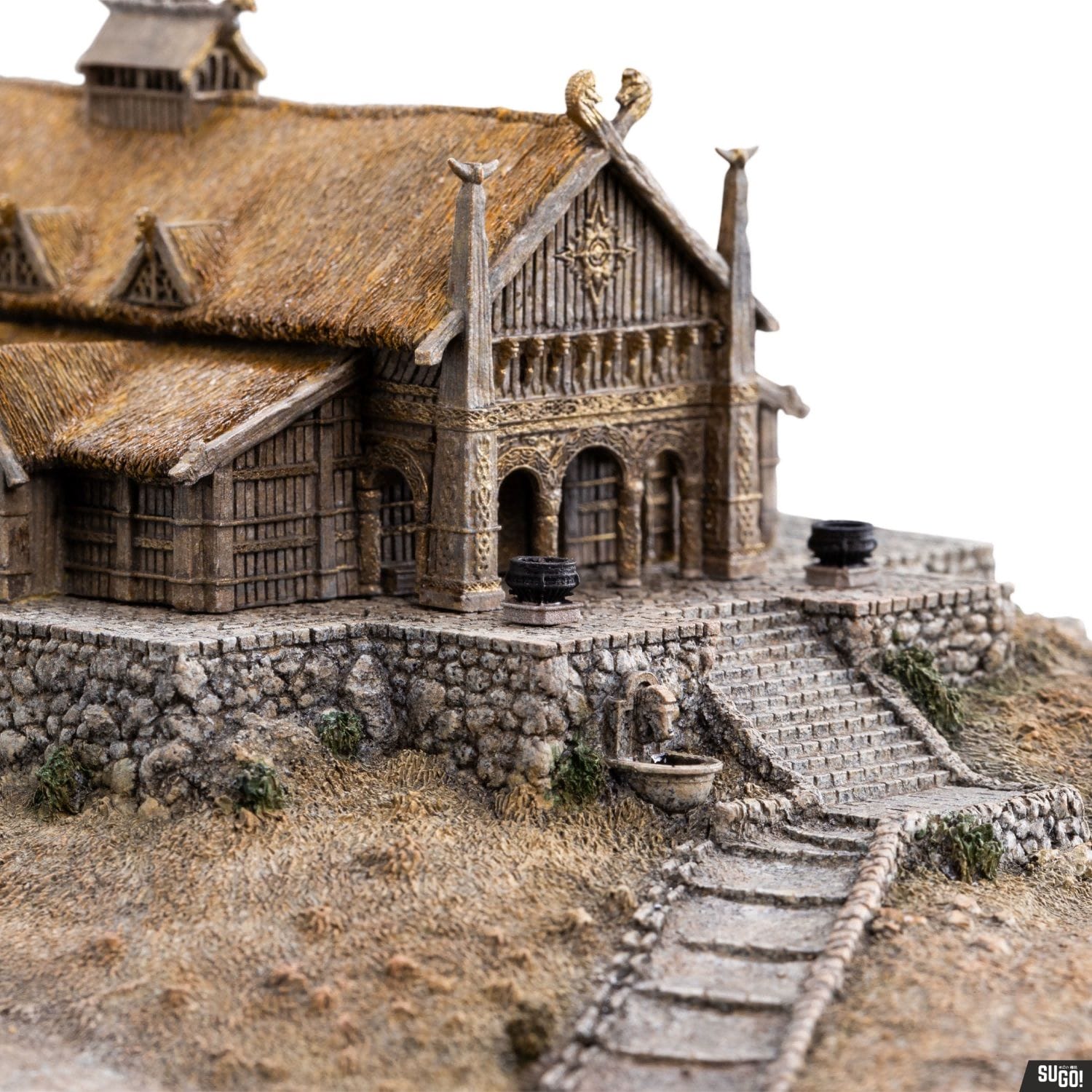 WETA Workshop The Lord of The Rings Edoras Golden Hall Scene Limited ...