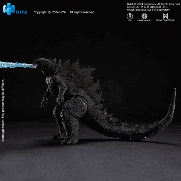 Hiya Toys Godzilla vs. Kong Thermal Godzilla 18cm Light Up Action ...