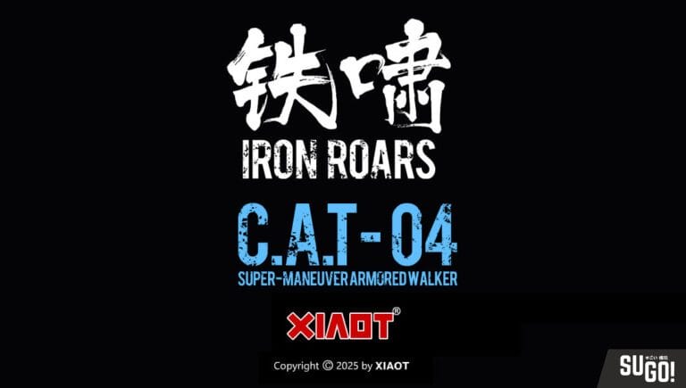XiaoT X Mobby Mio Iron Roars C.A.T-04 Zhen 1/60 Model Kit - Sugo Toys | Action Figures ...