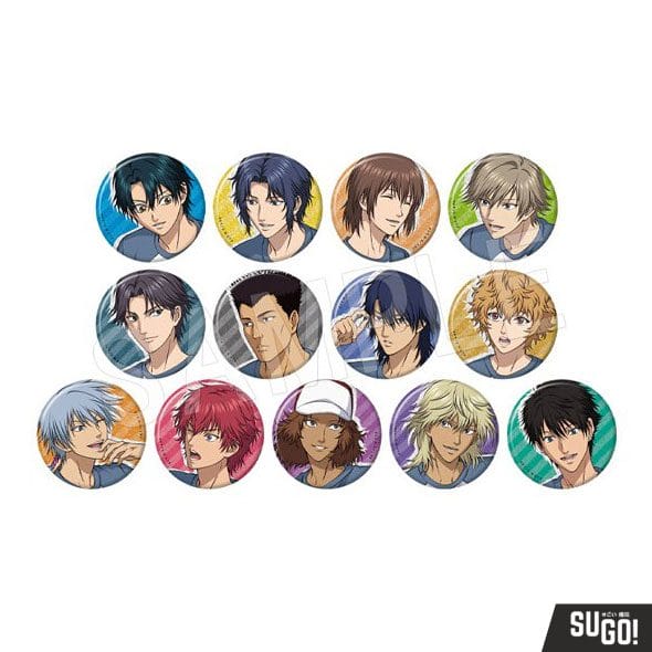 Chugai Mining The Prince of Tennis Trading Glitter Can Badge Training ...