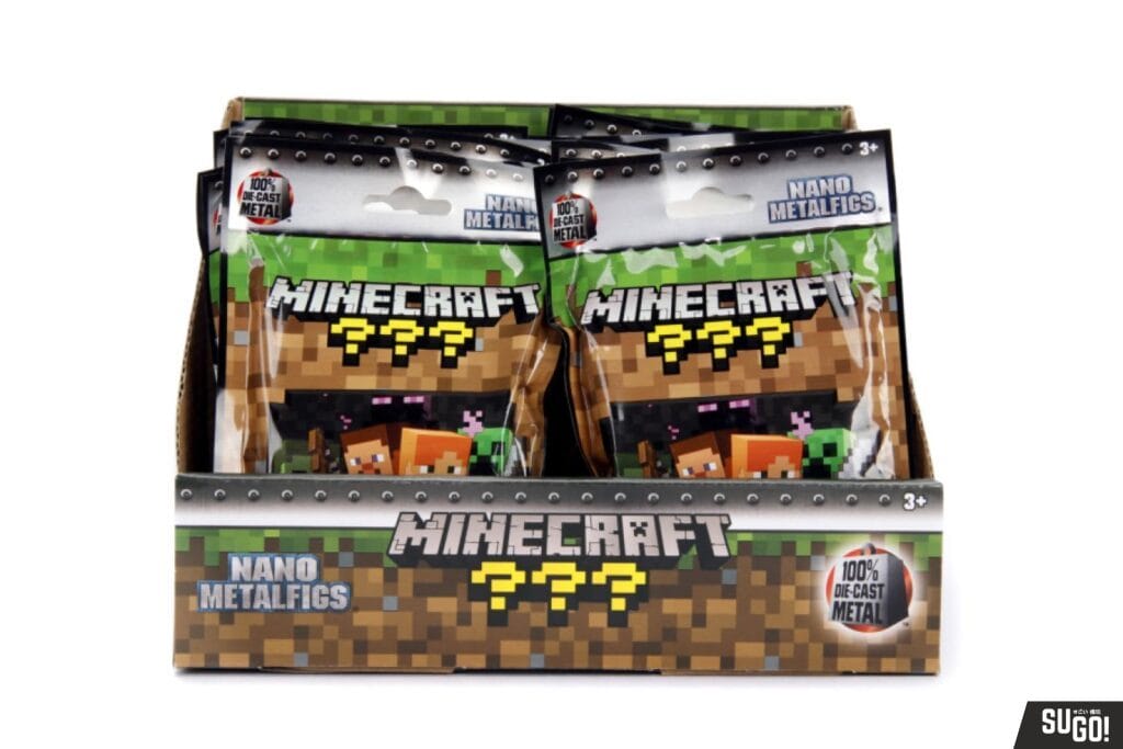 Jada Toys Minecraft - Nano Metalfigs Blind Bags Assortment (Wave 1 ...