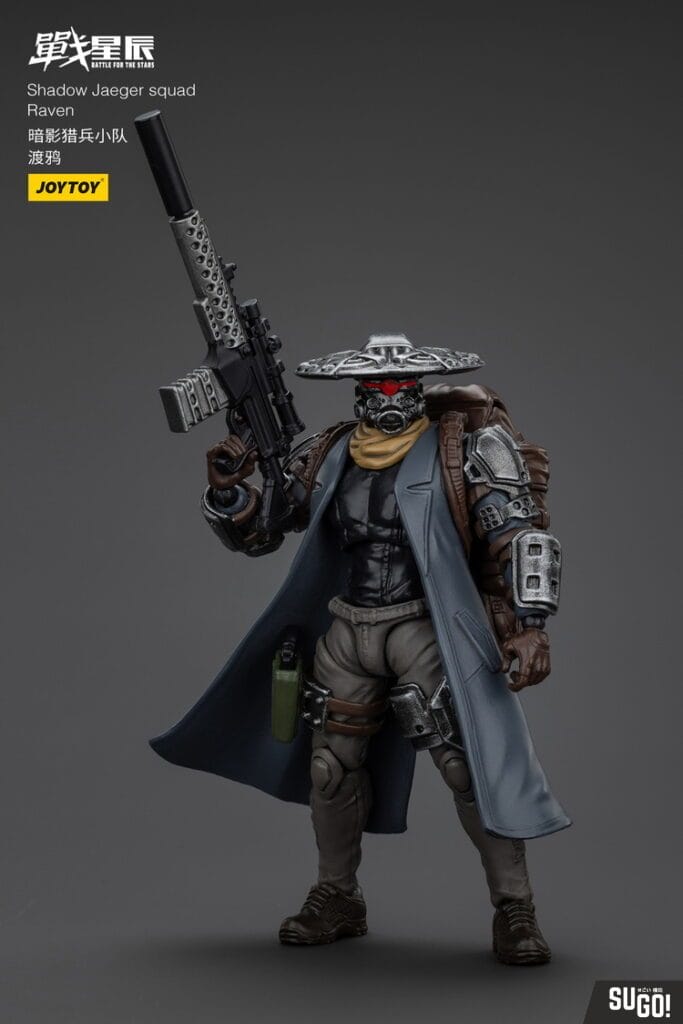 Joytoy JT01048 War Stars Shadow Jaeger Squard Raven Ver. Action Figure ...