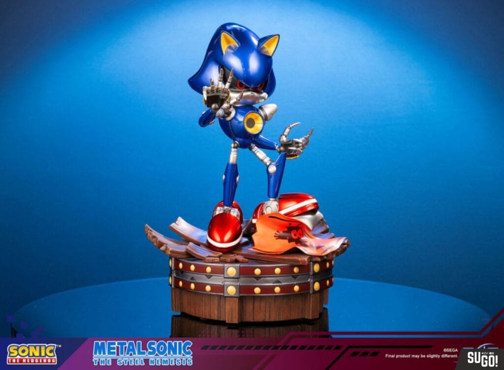 First 4 Figures Sonic The Hedgehog - Metal Sonic Statue - Sugo Toys ...