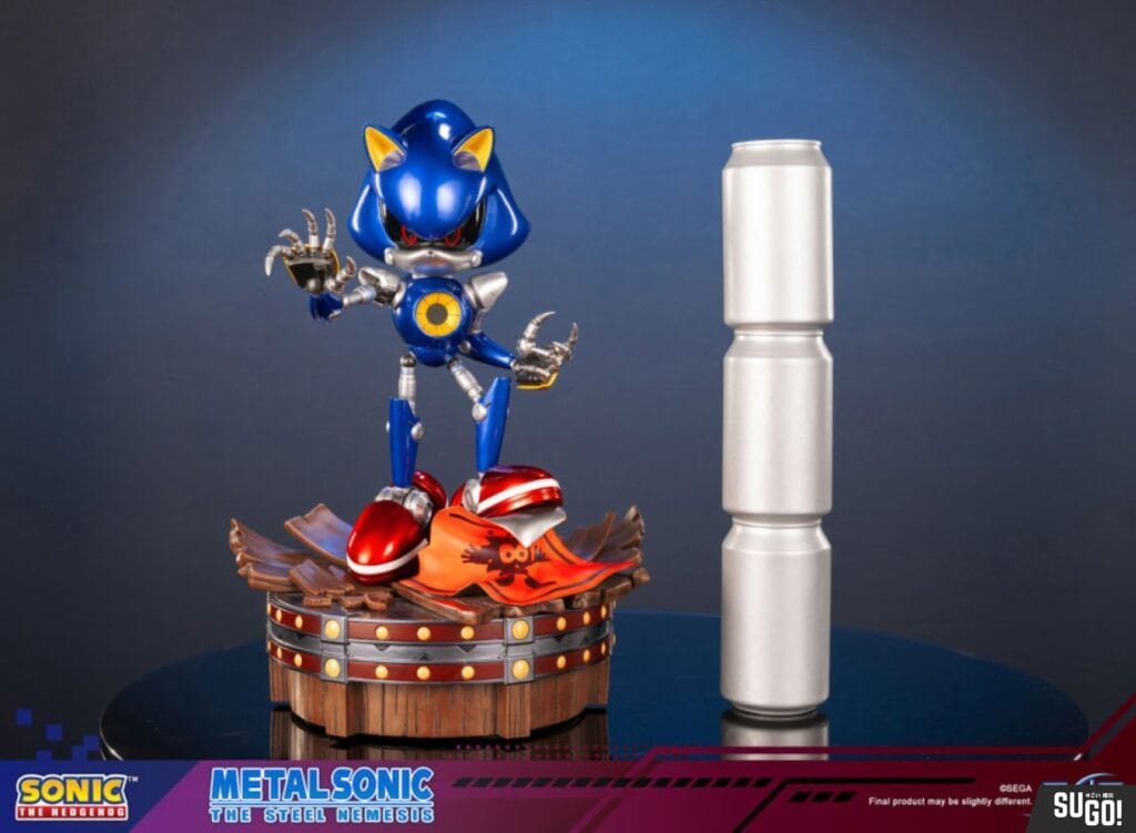 First 4 Figures Sonic The Hedgehog - Metal Sonic Statue - Sugo Toys ...