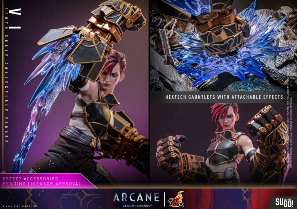 Hot Toys Arcane: League of Legends (TV) - Vi Collectable 1/6 Scale ...