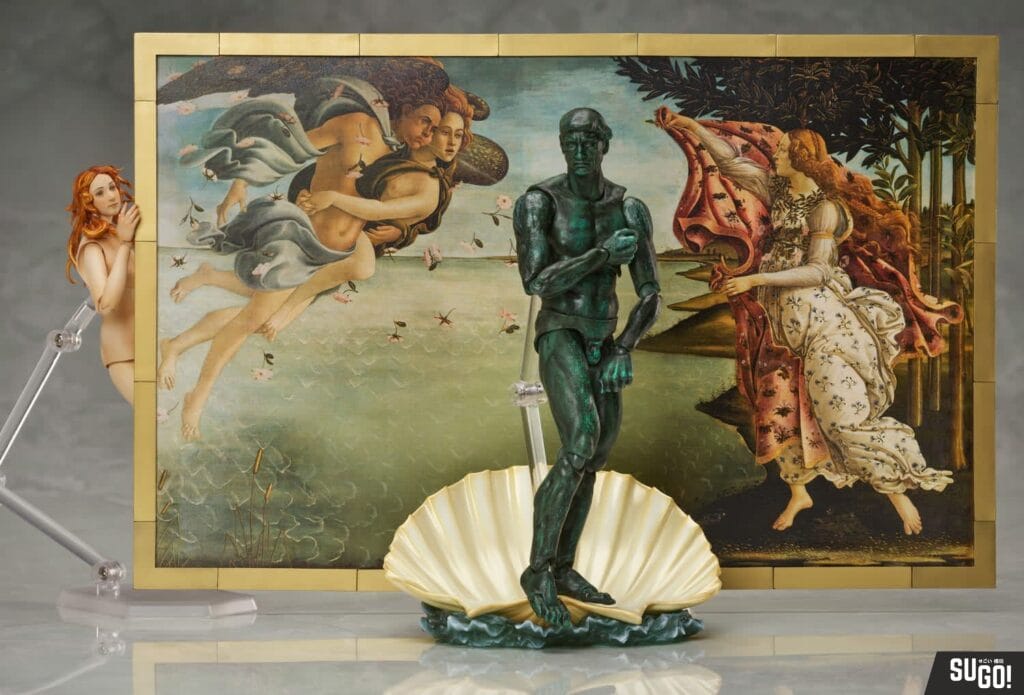 FREEing Figma The Birth of Venus by Botticelli (Reissue) Action Figure ...