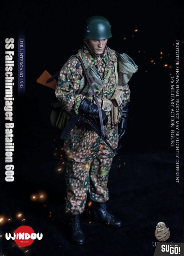 UJINDOU UD9043 SS Fallschirmjager Bataillon 600 1/6 Scale Action Figure ...
