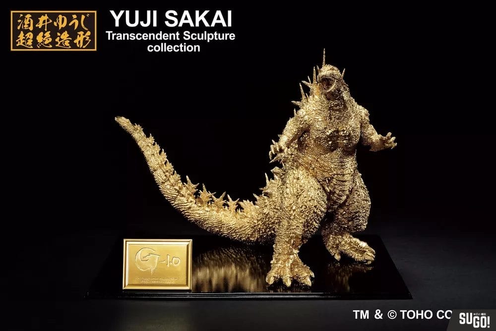Bandai Spirits Godzilla Ichibansho Figure - Gold Color Ver. PVC Figure ...