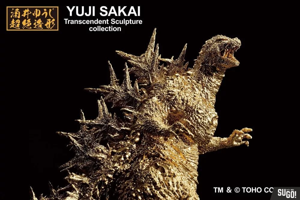 Bandai Spirits Godzilla Ichibansho Figure - Gold Color Ver. PVC Figure ...