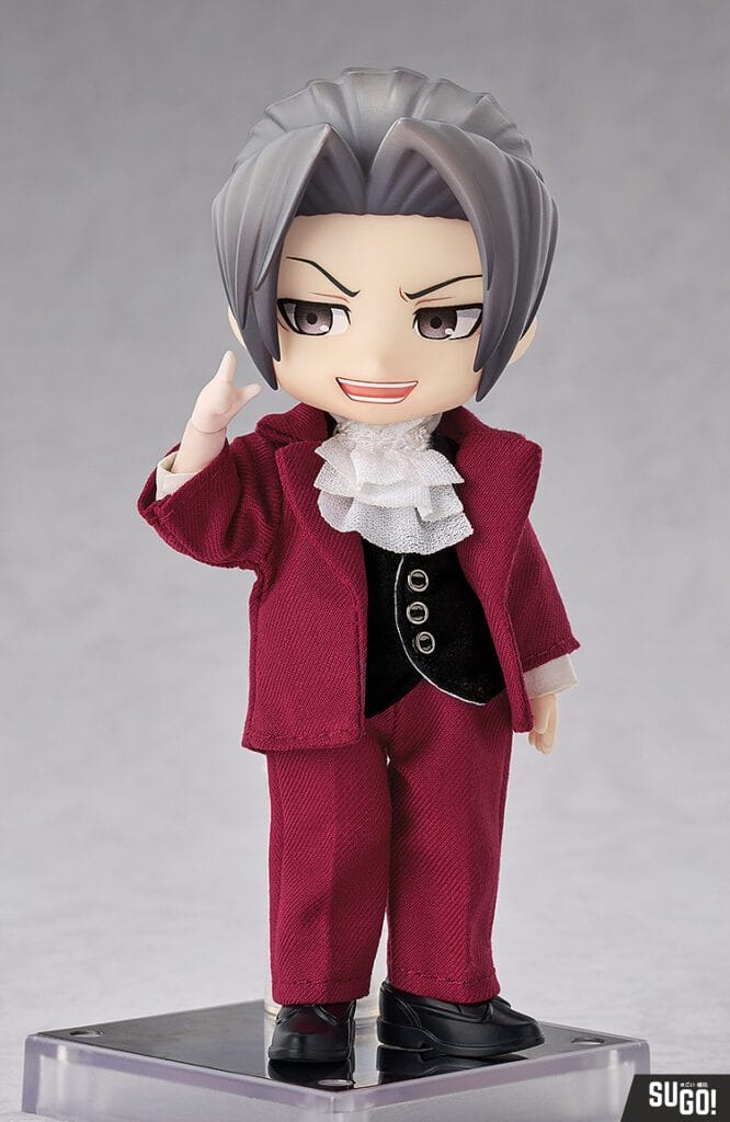 Good Smile Company Nendoroid Doll Miles Edgeworth (Ace Attorney) Action ...