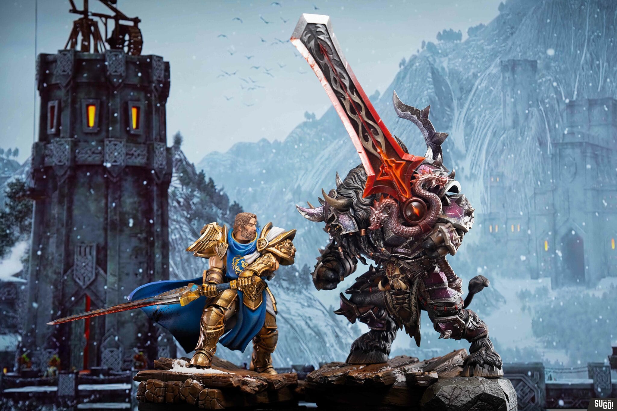 Thach Skull Studio World of Warcraft Tauren Warchief Purple Ver. 1/8 GK ...