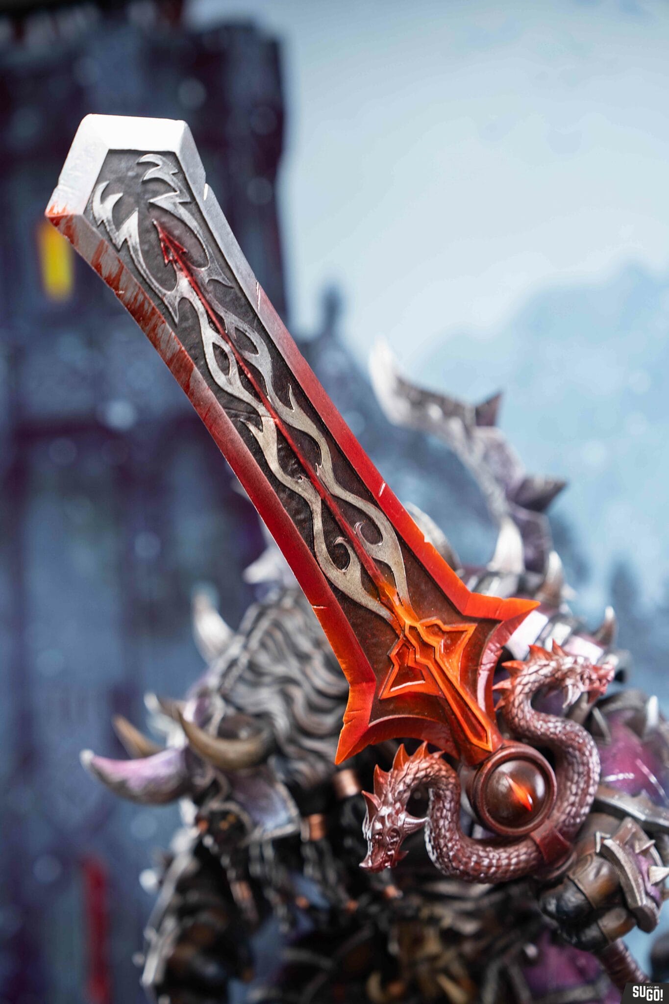 Thach Skull Studio World of Warcraft Tauren Warchief Purple Ver. 1/8 GK ...