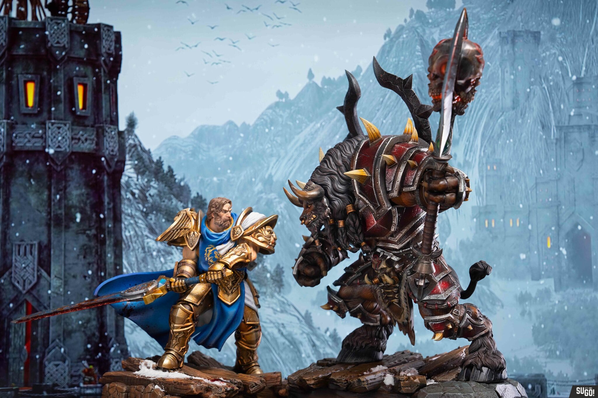 Thach Skull Studio World of Warcraft Tauren Warchief Red Ver. 1/8 GK ...