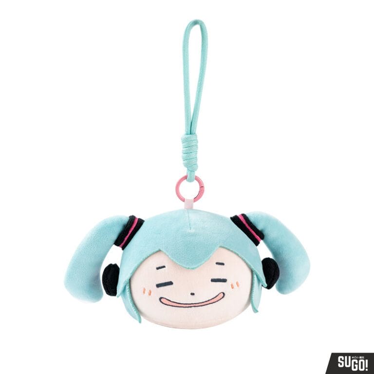 Moeyu Hatsune Miku Squishy Face Plush Keychain Accessory - Sugo Toys ...
