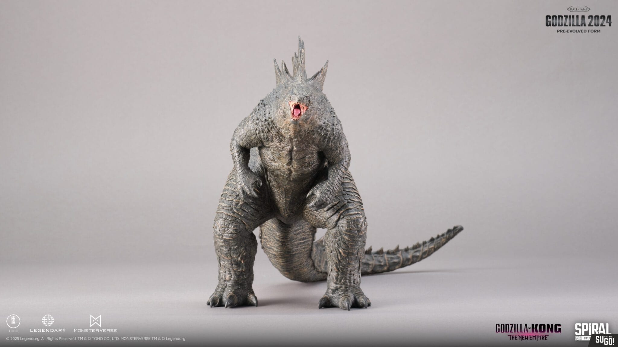 Spiral Studio Godzilla x Kong: Godzilla 2024 (Pre-evolved Form) 26.5cm ...