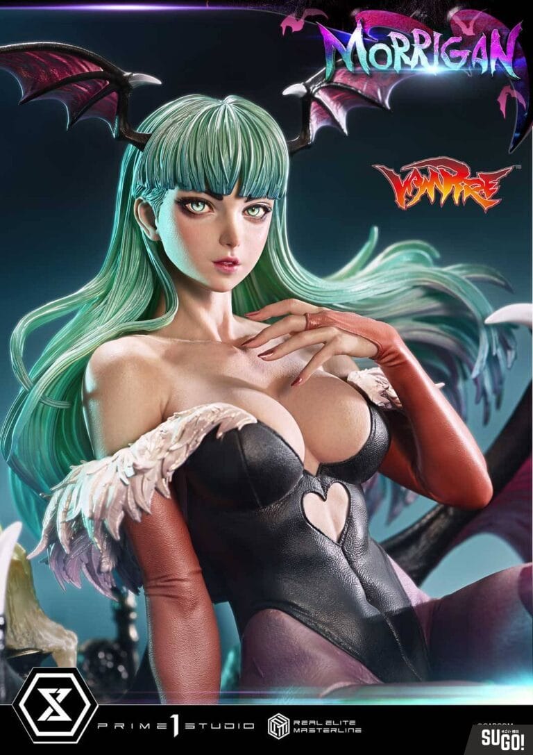Prime 1 Studio REMDKS-01 Real Elite Masterline: Darkstalkers Morrigan 1/4 Licensed Statue - Sugo ...