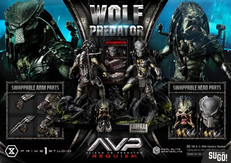 Prime 1 Studio REMAVP-01 Real Elite Masterline Aliens vs. Predator ...